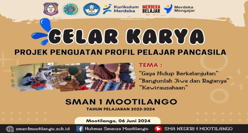 Gelar Karya Projek Penguatan Profil Pancasila dengan Tema Gaya Hidup Berkelanjutan, Bangunlah ...